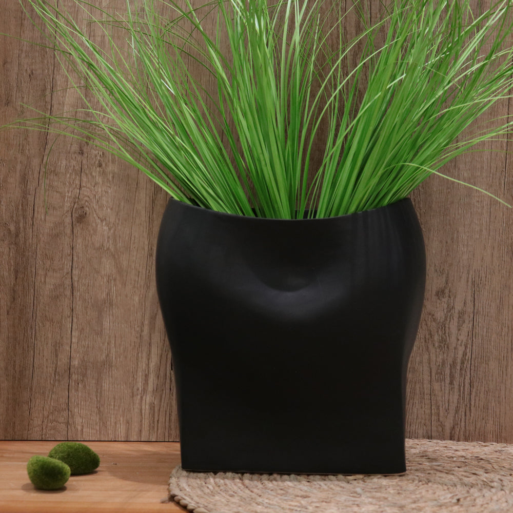 150303Matte Black Dented Ceramic Vase 2 pc/cs SKU: CSDJ90014 – Panam ...