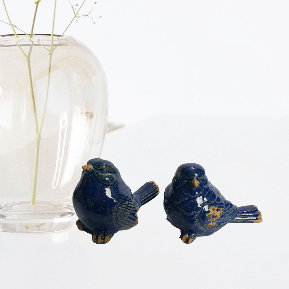 130115Cornflower Blue Ceramic Bird SKU: QTM91219 – Panam Decor and Gifts